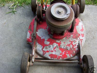 Vintage Mowers - Rotamow